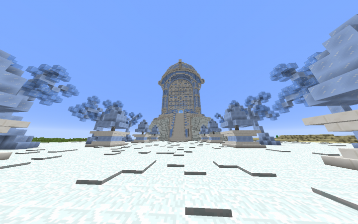Frozen Minecraft Map