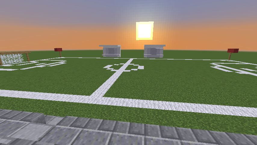 Small Football Field Minecraft Map