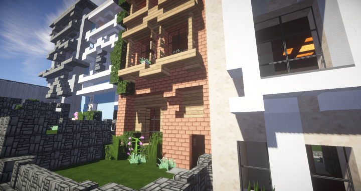TownHomes Minecraft Map