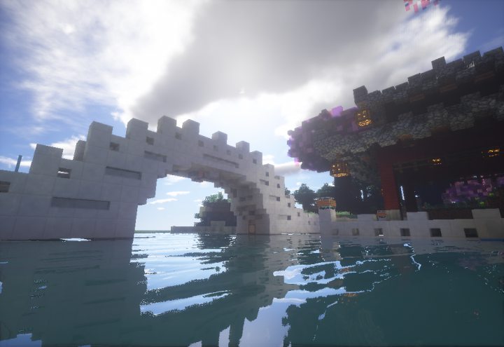 Chinese Architecture 02 - Place of avoiding profane (Minecraft bar ...