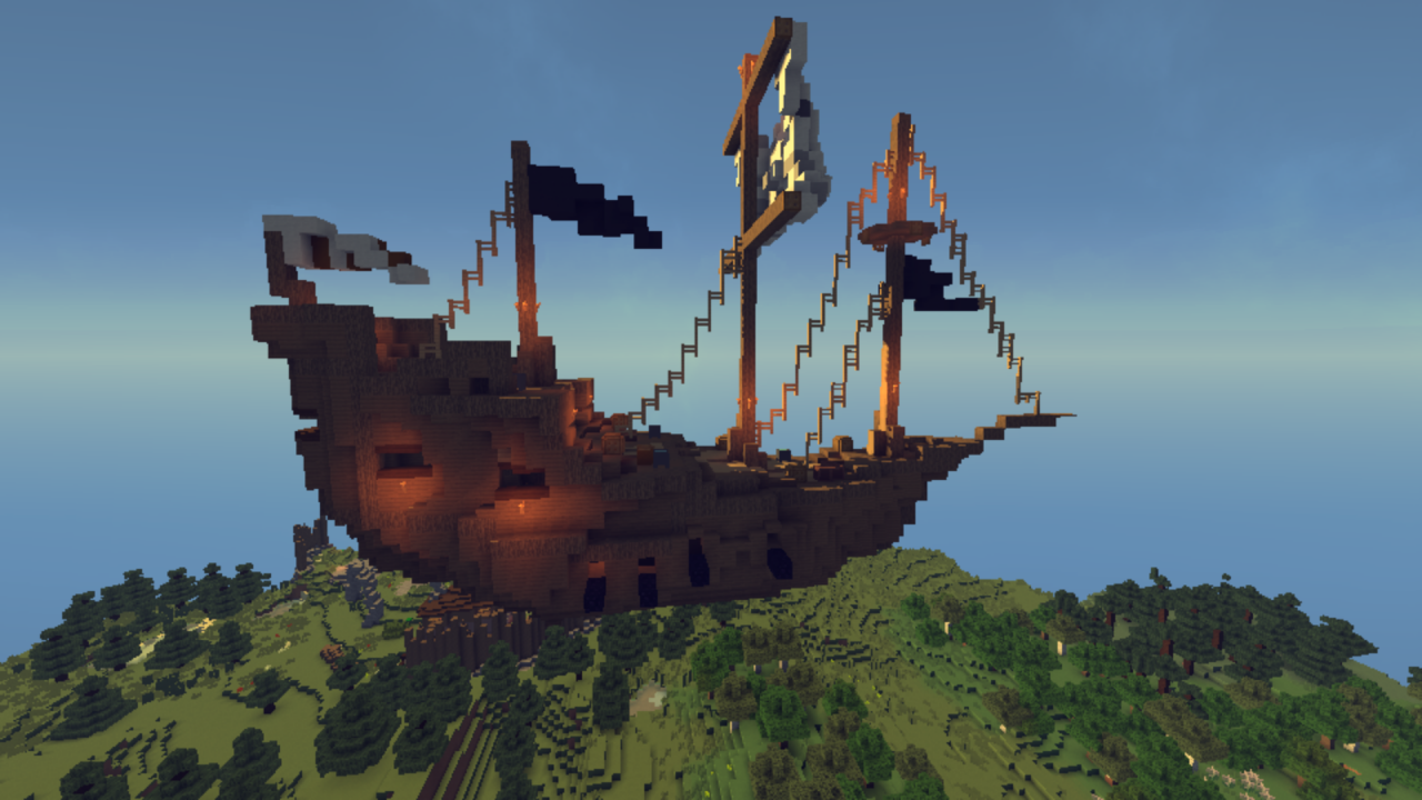 Pirate Ship Minecraft Map