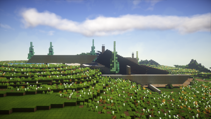 Hillside Residence - Modern Hillside Concept - BCS - Season 2 Minecraft Map