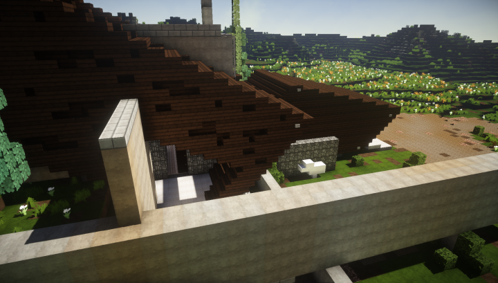 Hillside Residence - Modern Hillside Concept - BCS - Season 2 Minecraft Map