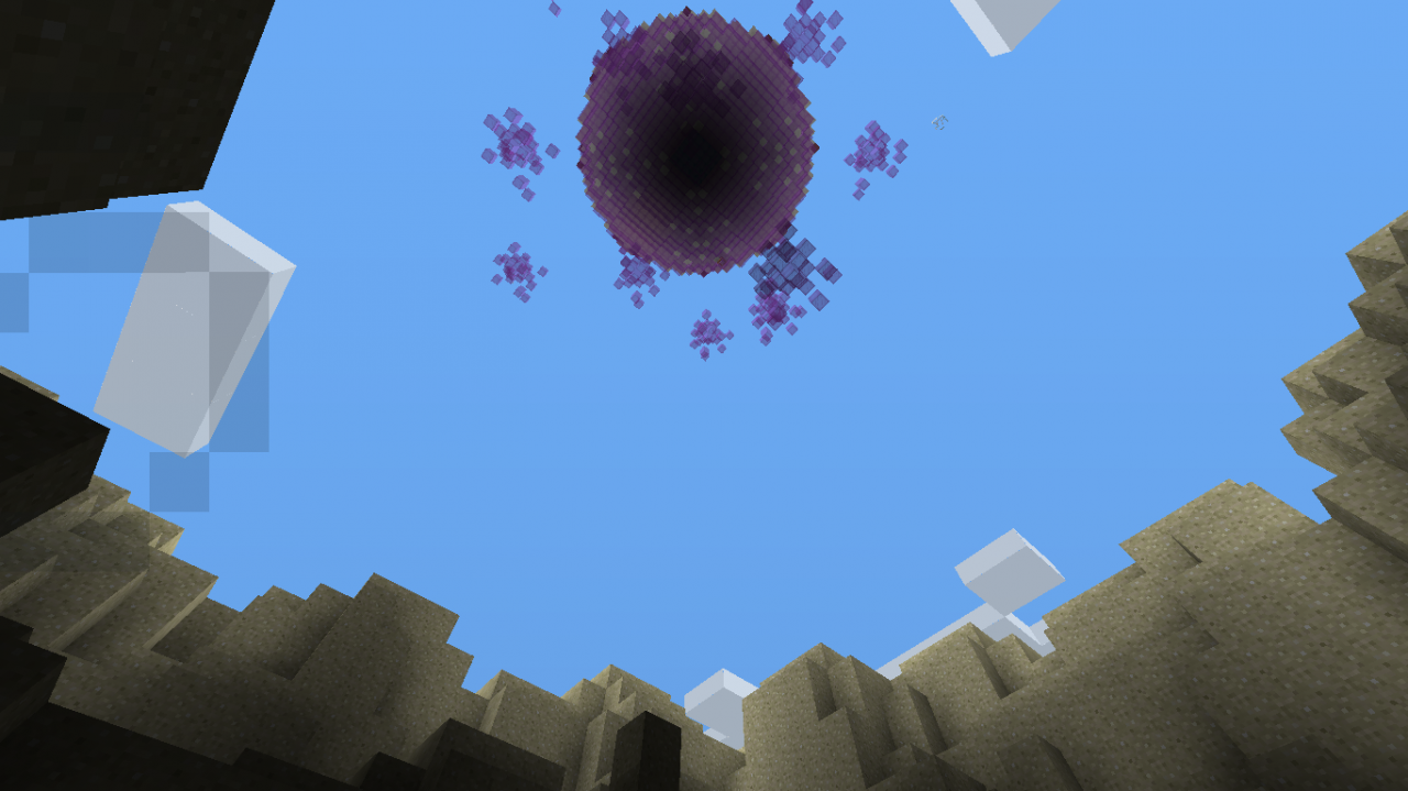 Spawn platform, Flying Crystal cone [spawn] Minecraft Map