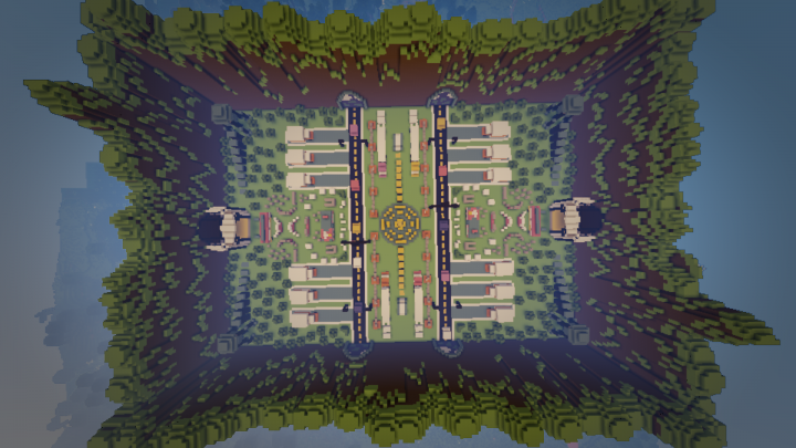 Painted Streets - Paintball map Minecraft Map