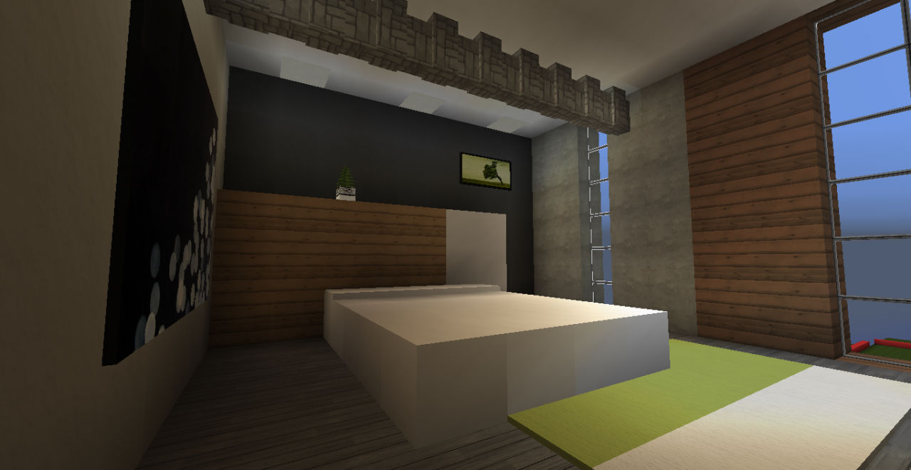 Apartment complex | Modern design Minecraft Map