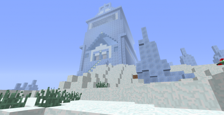 Ice Castle Minecraft Map