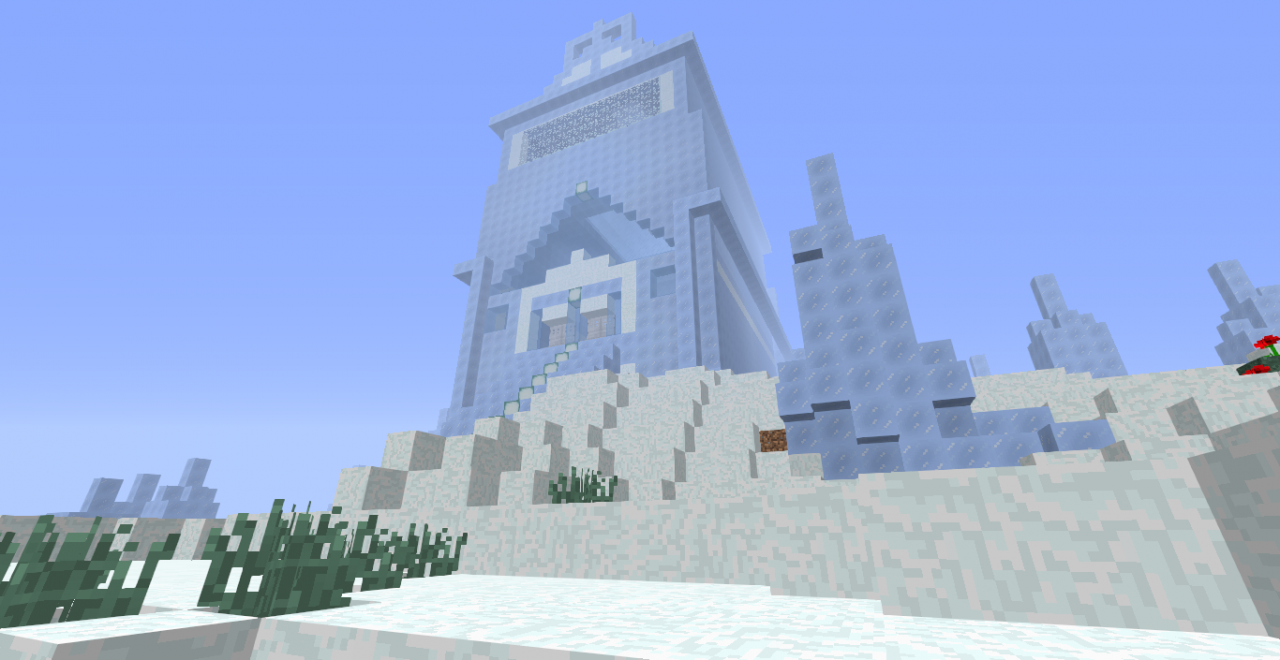 Ice Castle Minecraft Map