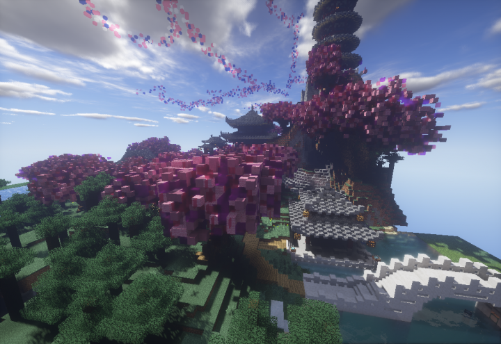 Chinese Architecture 02 - Place of avoiding profane (Minecraft bar ...