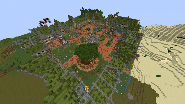 Survival Spawn #Modern #Free Minecraft Map