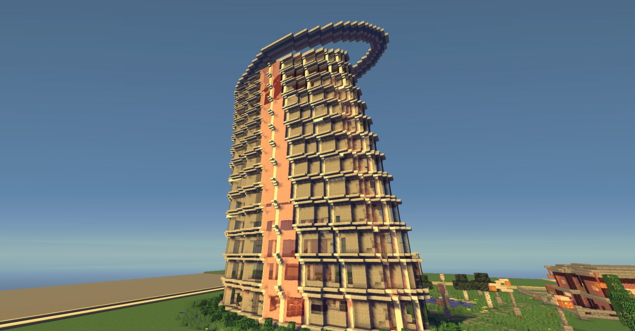 Modern Sky Scraper Minecraft Map