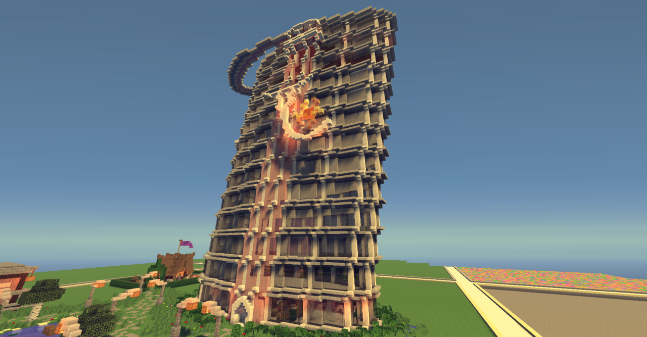 Modern Sky Scraper Minecraft Map