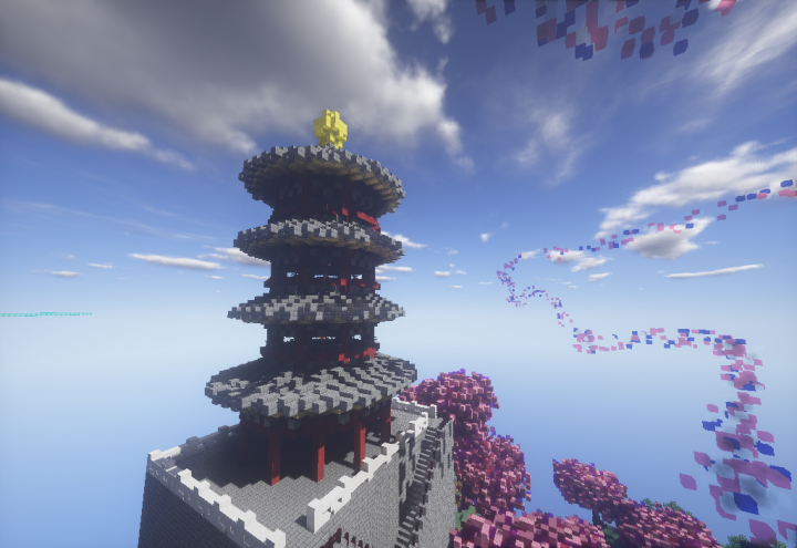 Chinese Architecture 02 - Place of avoiding profane (Minecraft bar ...