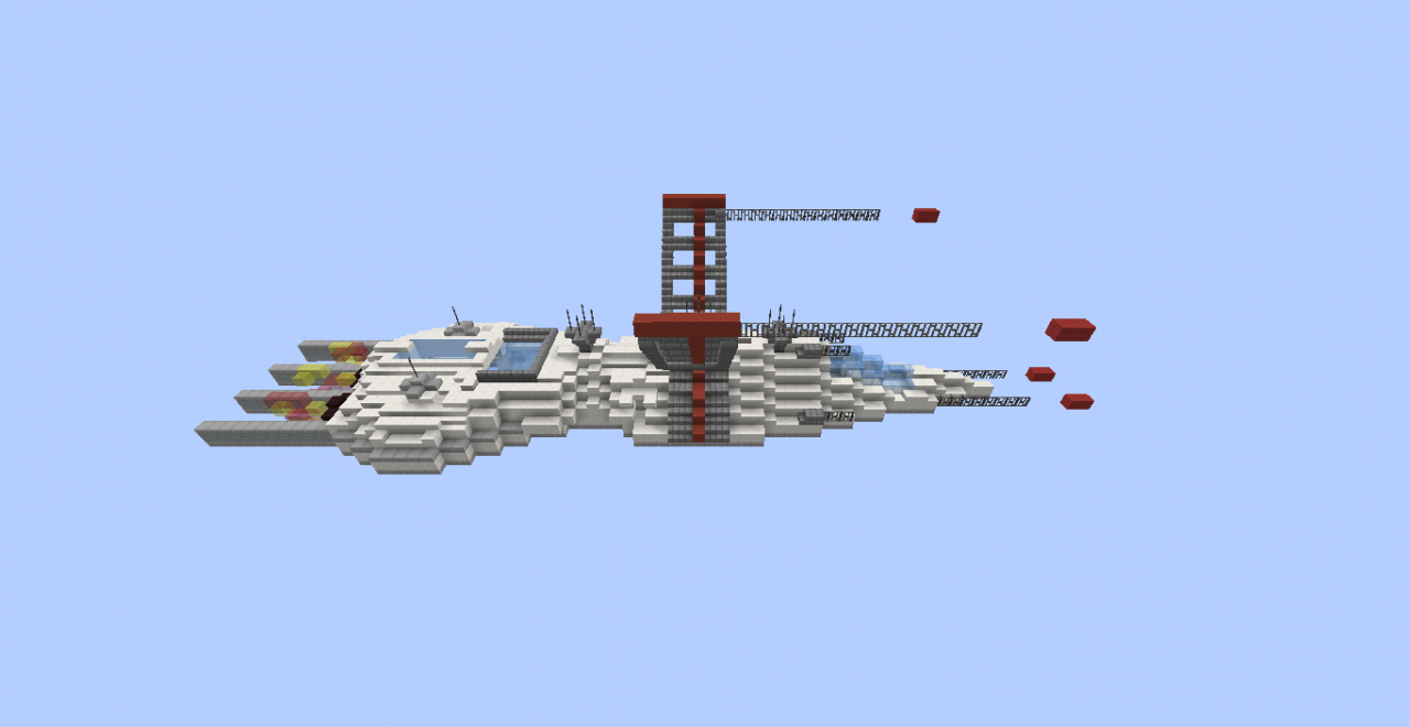 Minecraft Custom Space Ship!!! Minecraft Map