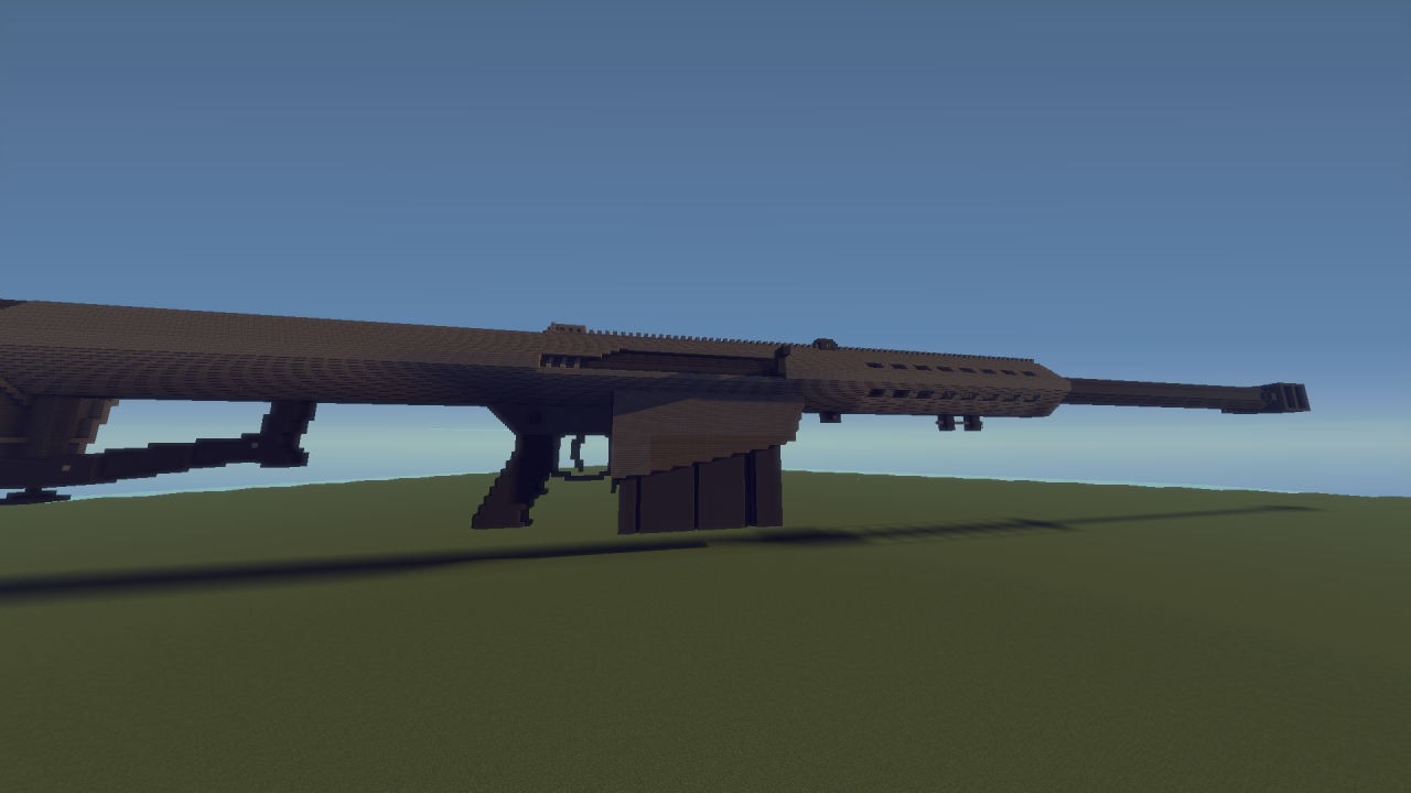 Barrett M82A1 Realistic Replica Minecraft Map