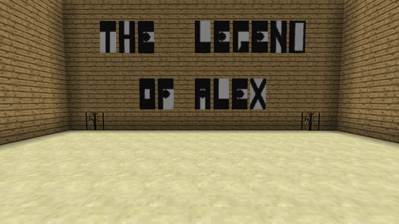 The Legend of Alex 1.11 Adventure Map project Minecraft Map