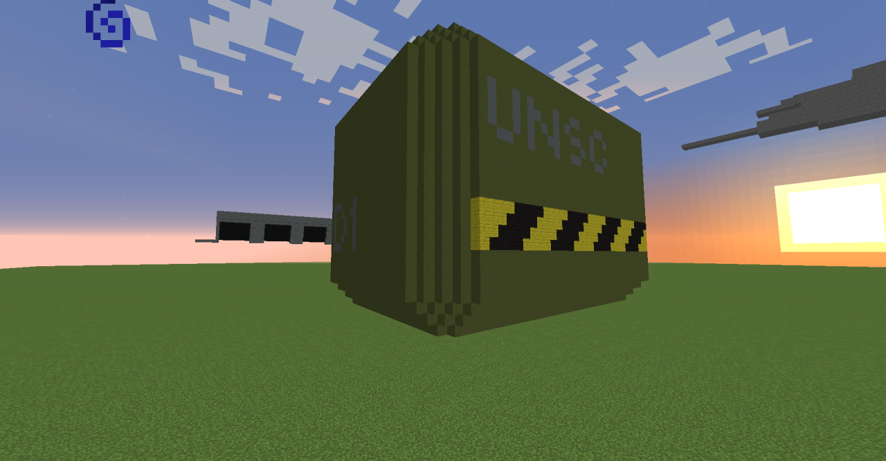 Halo UNSC Crate Minecraft Map