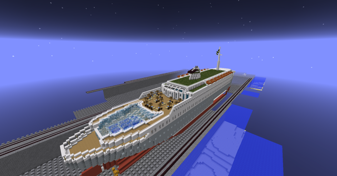 SS Sunshine Crystal Minecraft Map