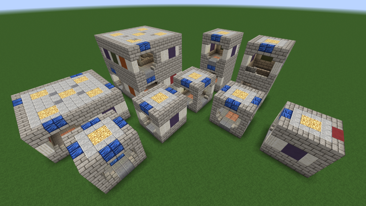 Modular Building Blocks Minecraft Map