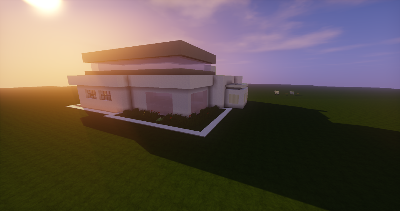 Awesome Restauraunt w/ Parking Lot & Drive Thru Minecraft Map