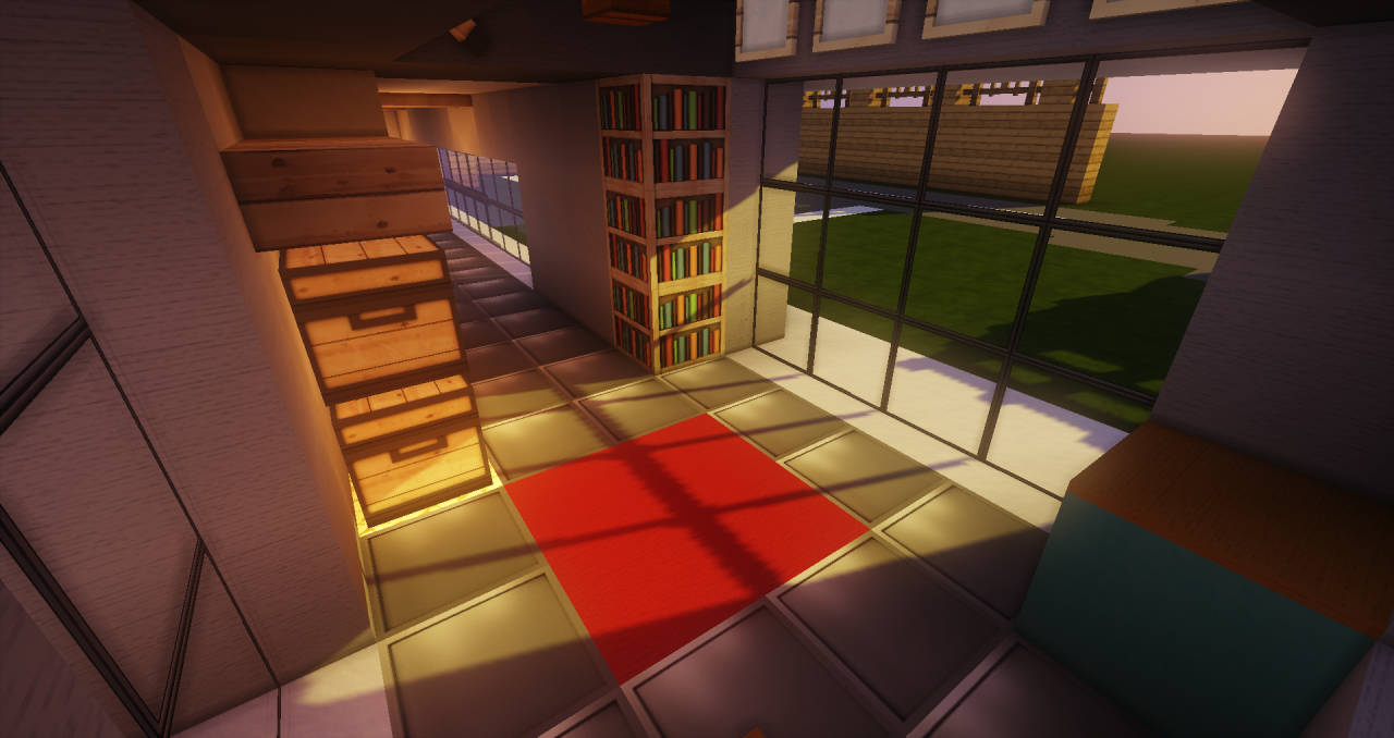 Awesome Restauraunt w/ Parking Lot & Drive Thru Minecraft Map