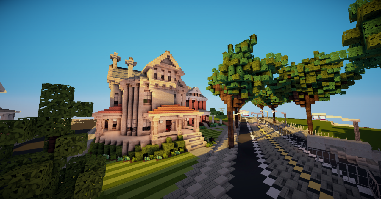 1890's Victorian house Minecraft Map