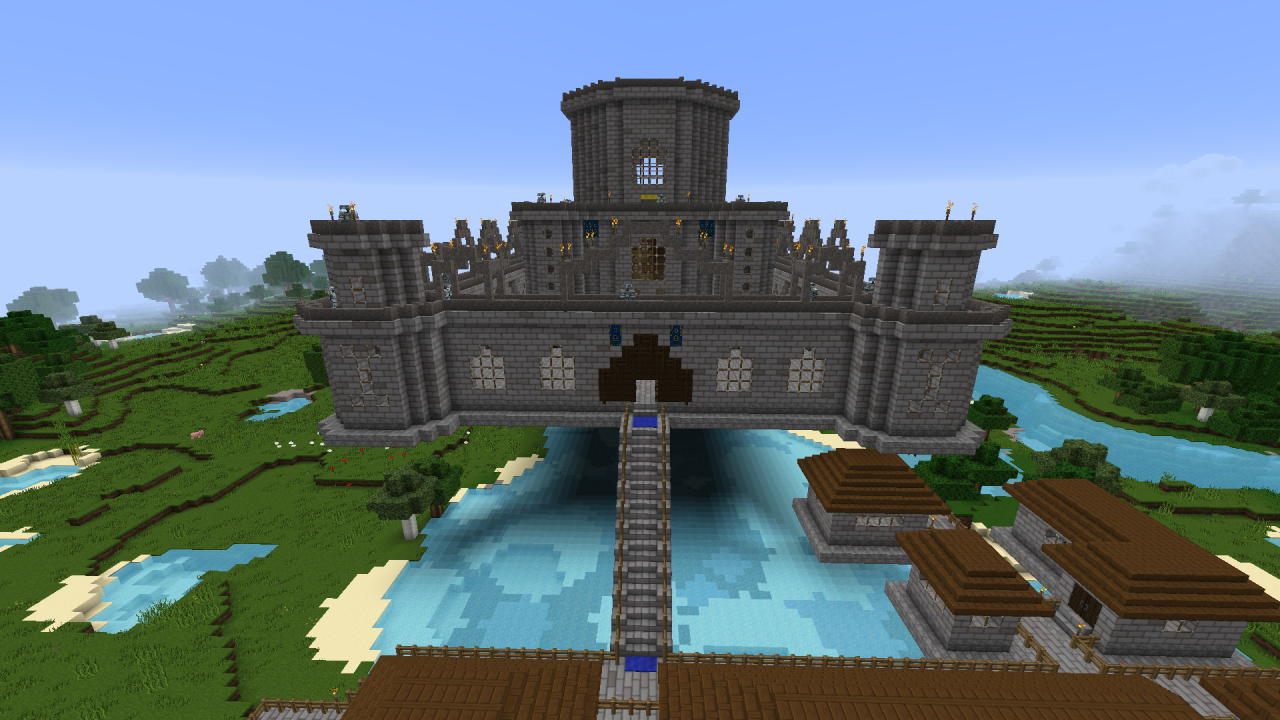 Medieval castle/village adventure map in progress Minecraft Map