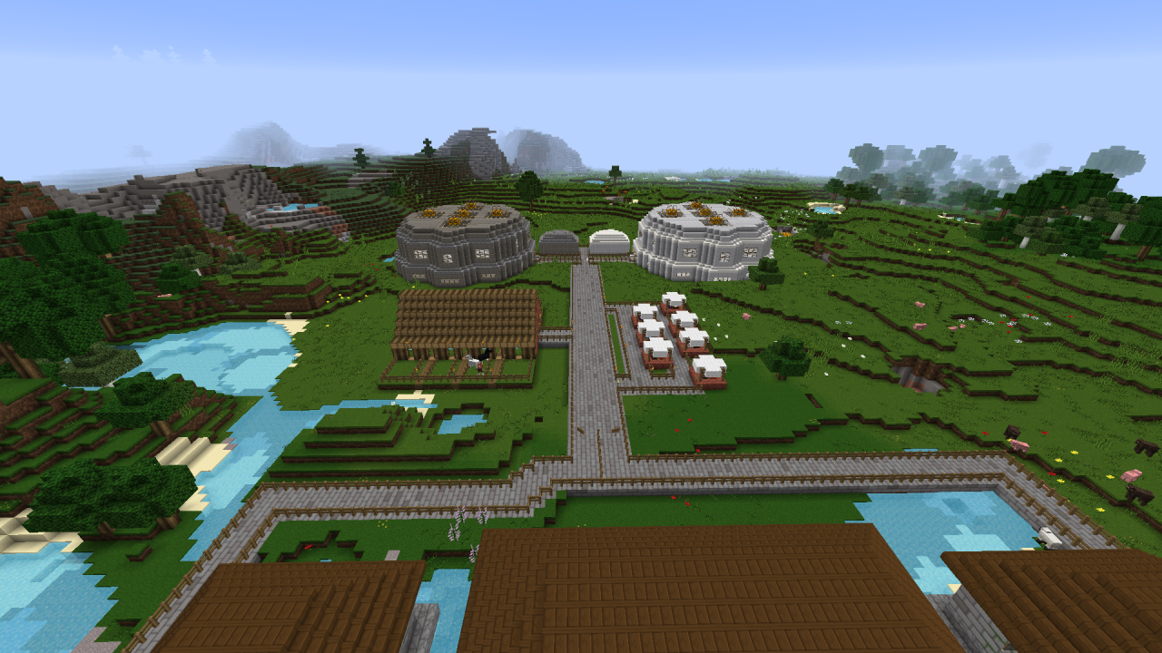 Medieval castle/village adventure map in progress Minecraft Map