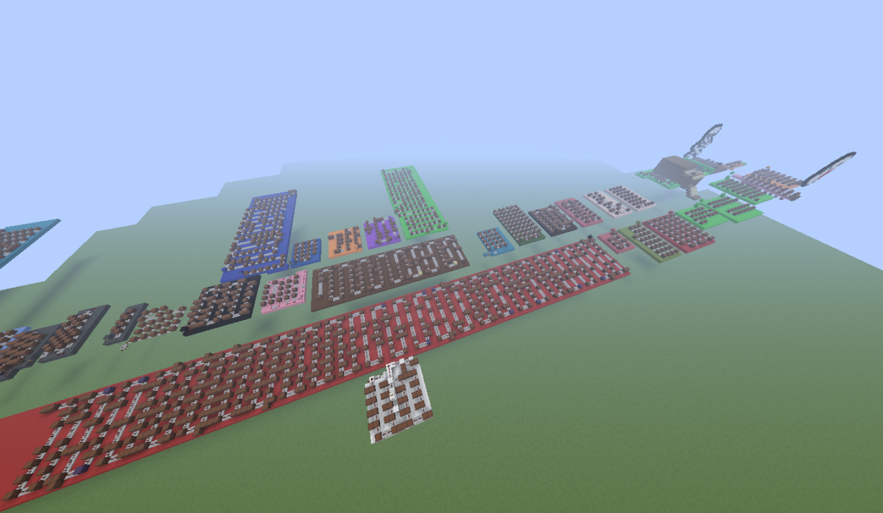 my Giant note block world Minecraft Map