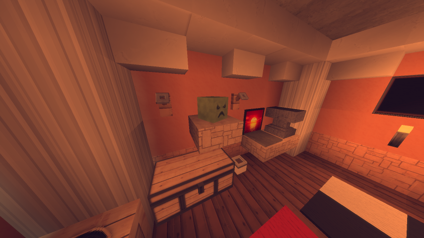 example of interior design Minecraft Map