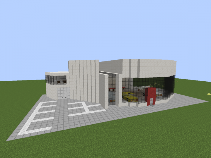 Car Dealership #2 (VANILLA) Minecraft Project