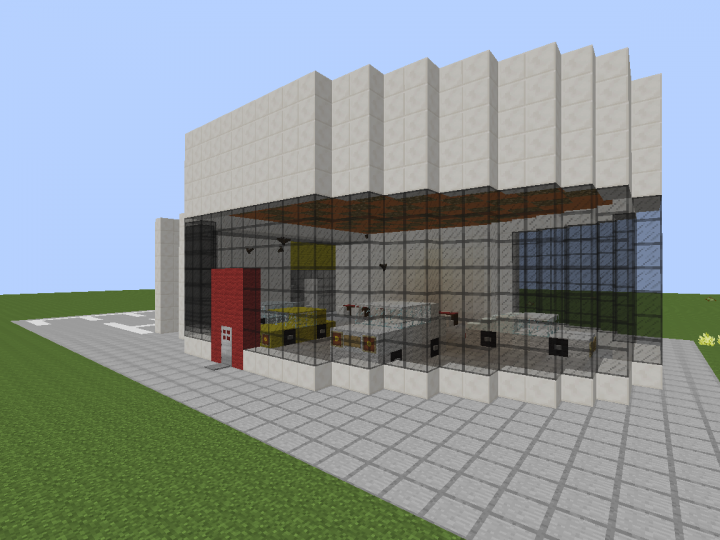 Car Dealership #2 (VANILLA) Minecraft Map