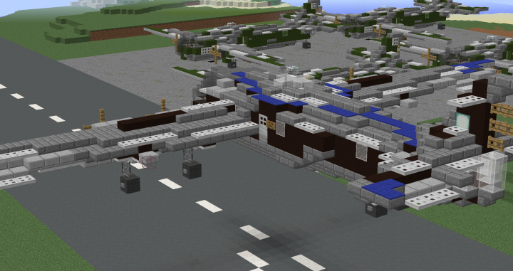 Private propeller plane Minecraft Map