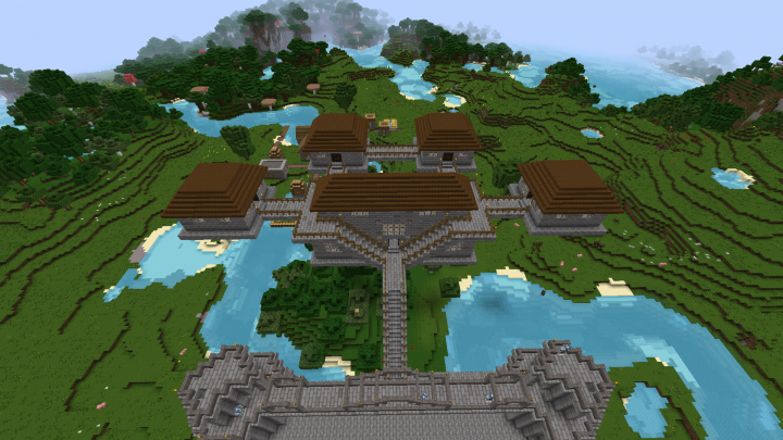 Medieval castle/village adventure map in progress Minecraft Map