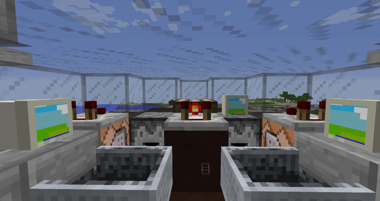 Private propeller plane Minecraft Map