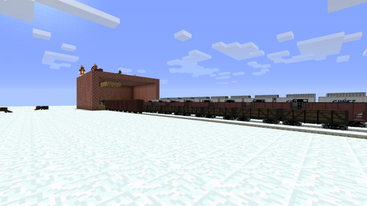 Traincraft Freight Yard Minecraft Map