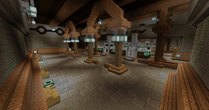 IronForge: World of Warcraft inspired build Minecraft Map