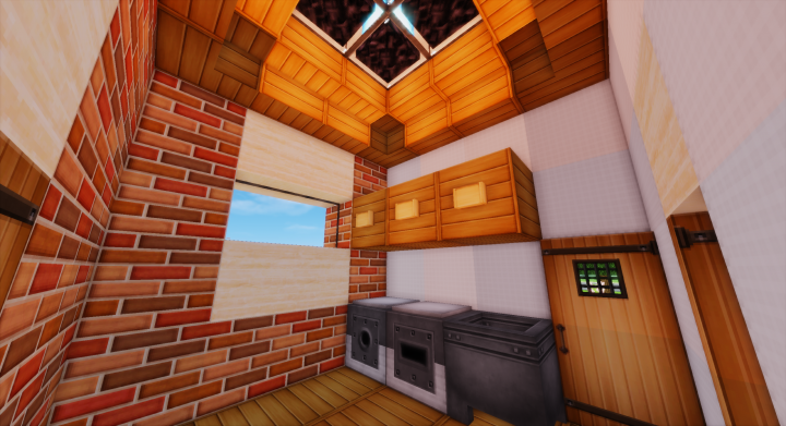 New American House Minecraft Map