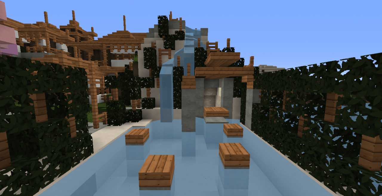 Large Japanese House 01 Minecraft Map