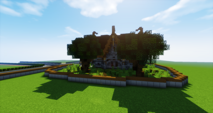 Spawn Building Minecraft Map