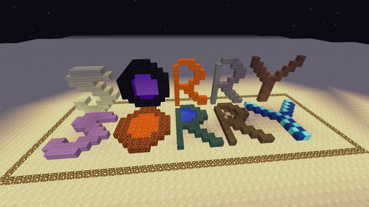 Sorry. Minecraft Map