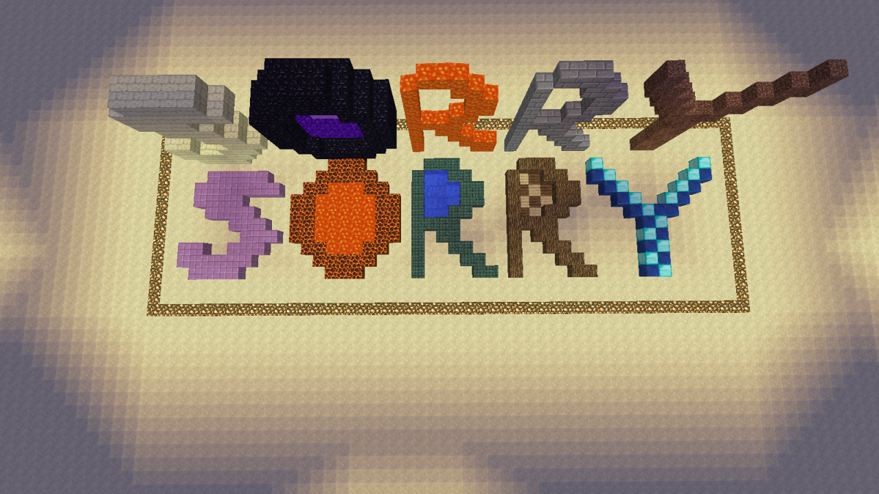 Sorry. Minecraft Map
