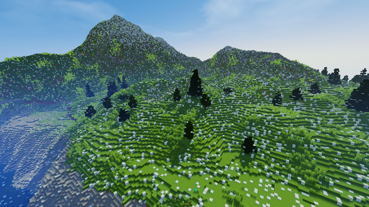 The Northern Hills - 1k x 1k Map Minecraft Map