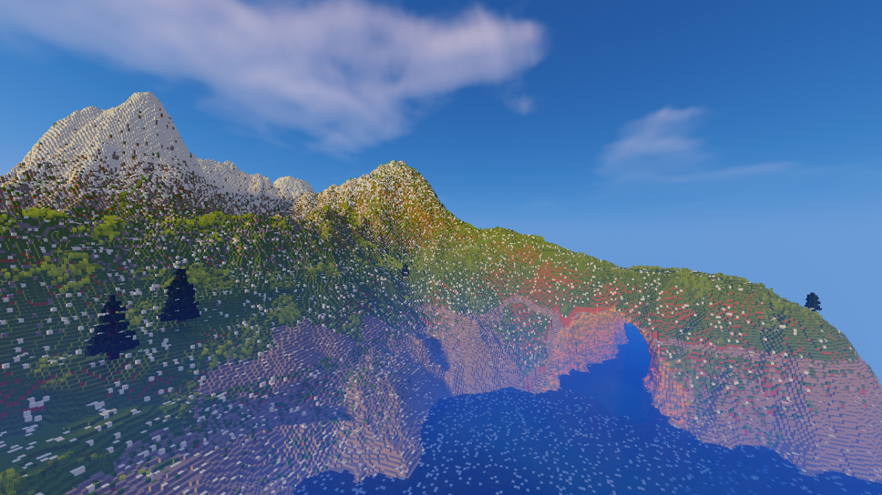 The Northern Hills - 1k x 1k Map Minecraft Map