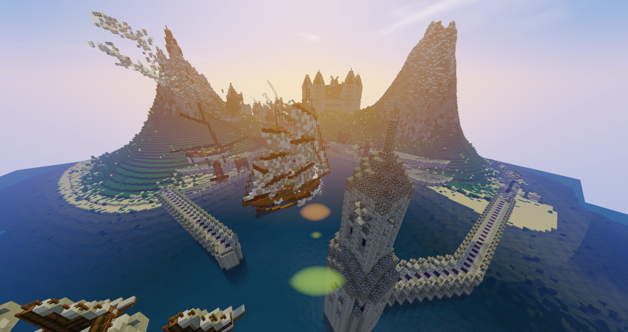 Oxord, city of hope. Minecraft Map