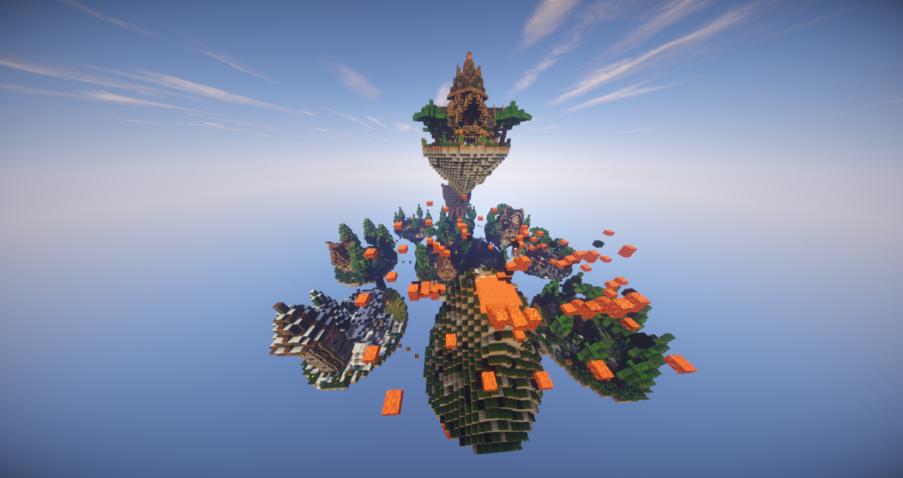 SkyPvP-Map: "SkyVolcano 2" Minecraft Map