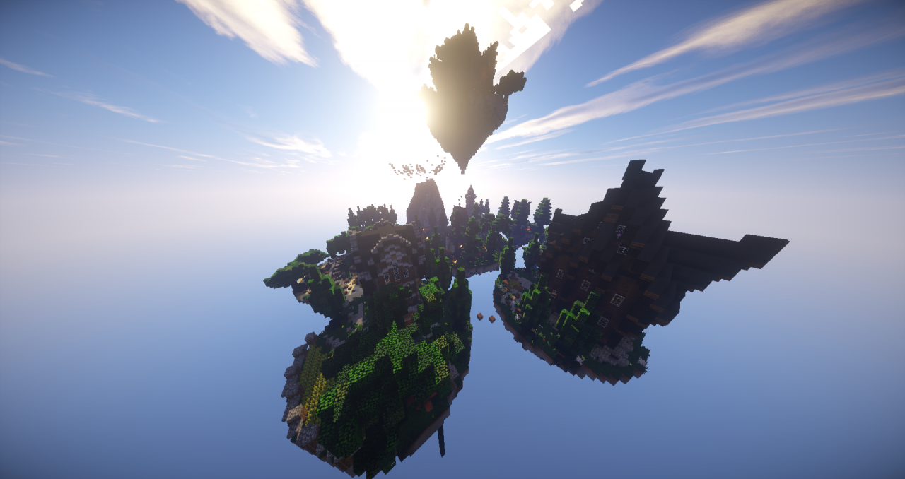 SkyPvP-Map: "SkyVolcano 2" Minecraft Map