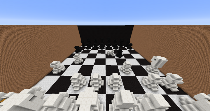 Chess Board CTF Minecraft Map