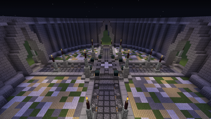 Small Hub Server Spawn Minecraft Map