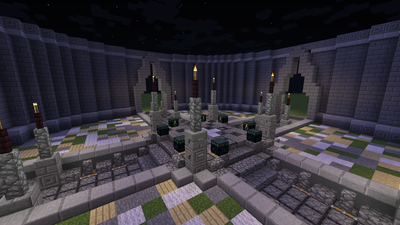 Small Hub Server Spawn Minecraft Map
